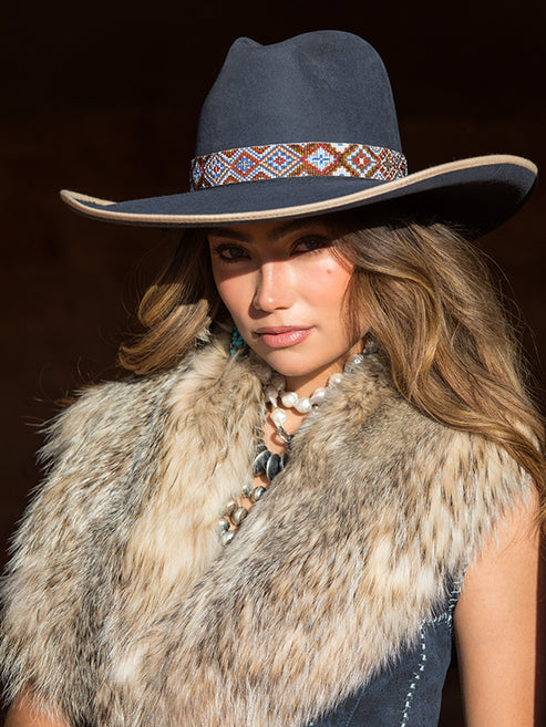 Embroidered Felt Hat – Brit West