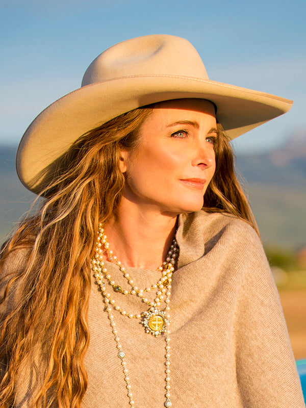 Embroidered Felt Hat – Brit West