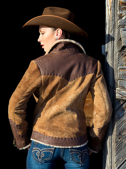 Italian Shearling Brit West Vest